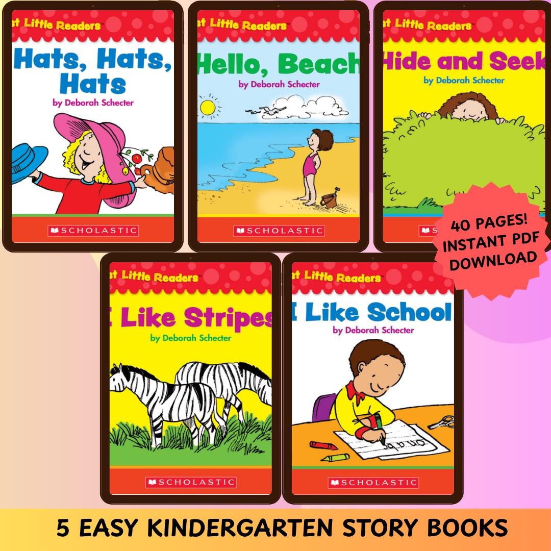 First Little Readers Bundle A Learn to Read Book Set for Kids Beginner ...