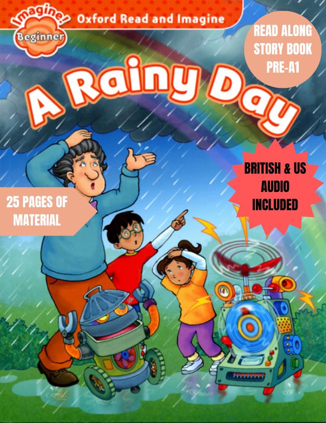 Early Year English A Rainy Day Pre A1 Back to School Oxford Read and ...