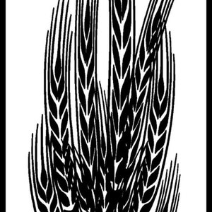 Pantry Door or Window Sticker Decal With Wheat Embellishment - Vinyl ...