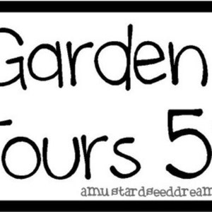 Garden Tours Sign Vinyl Wall Art, Graphics, Lettering, Decals, Stickers ...