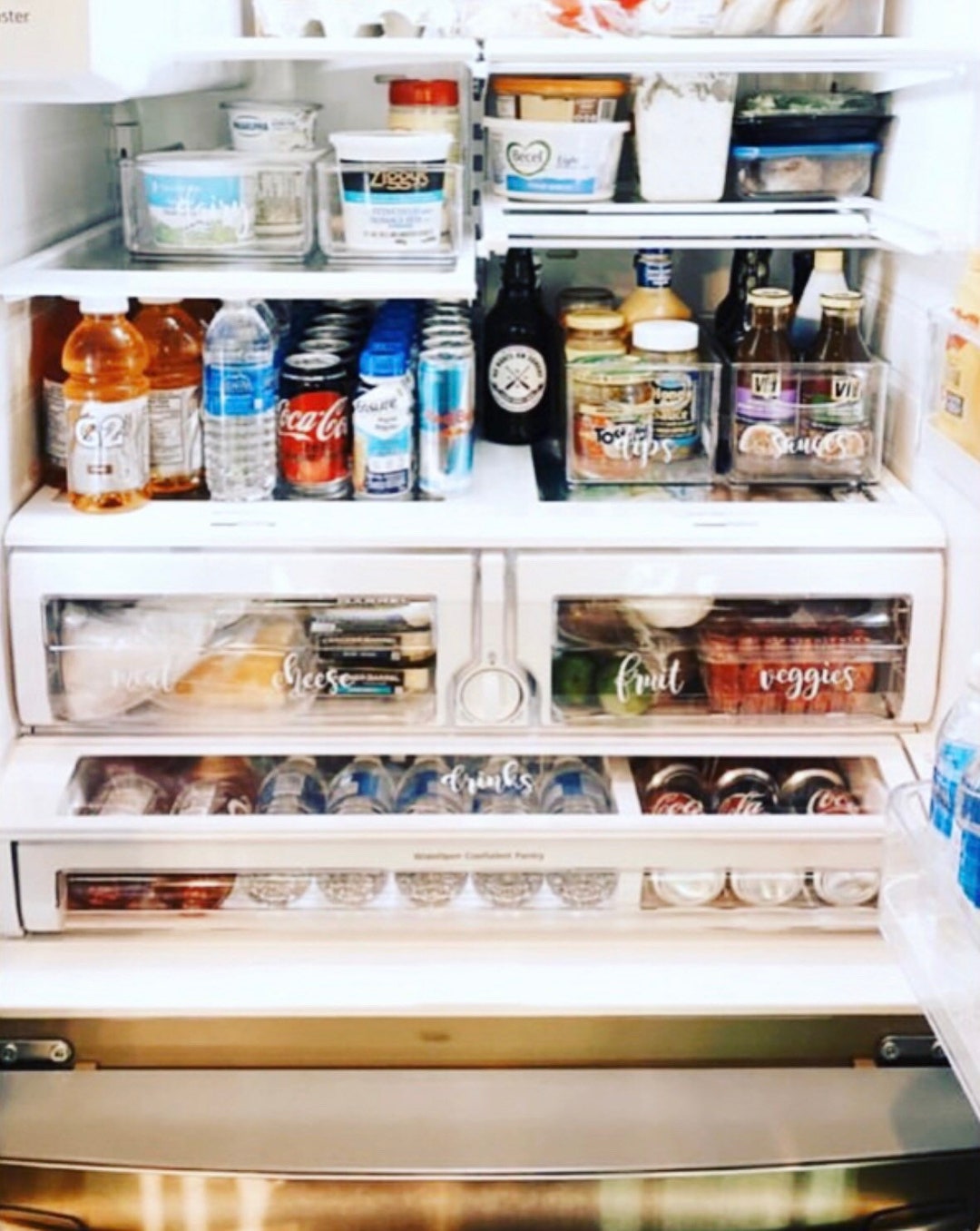 Refrigerator Food Labels - Organize Your Refrigerator - Refrigerator ...