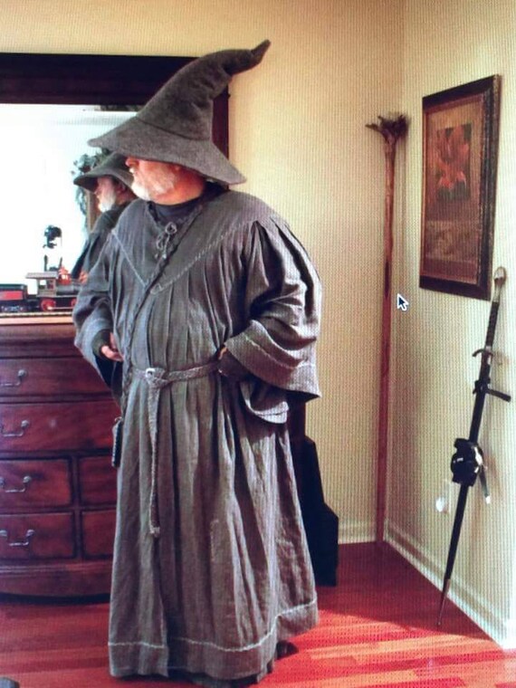 Deluxe Wizard Robes Gandalf the Grey LOTR The Hobbit | Etsy