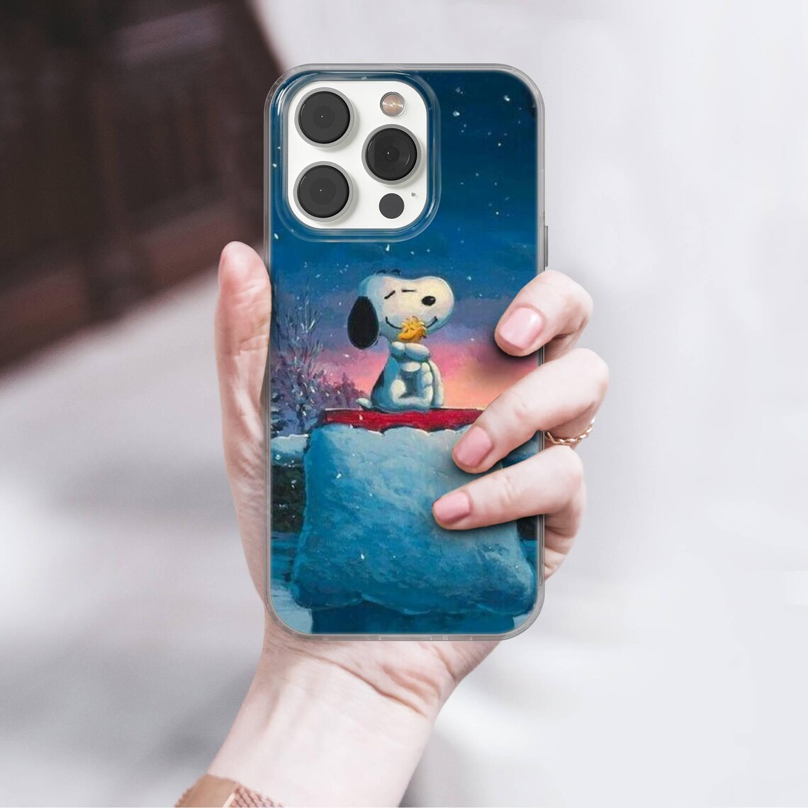 Snoopy Phone Case Christmas Cover for iPhone 16e, 17 Pro Max, 17 Air ...