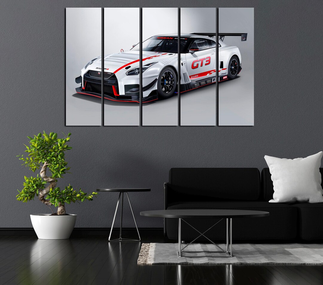 Nissan GT-R NISMO GT3 Wall Art – Track Beast Canvas – Aggressive Racing ...