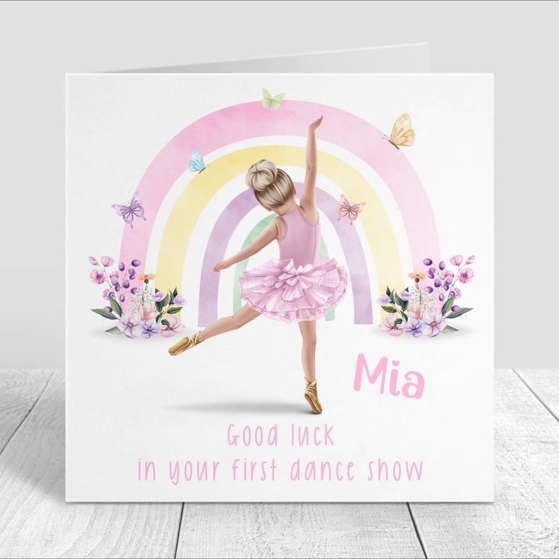 Good Luck at Dance - Etsy UK