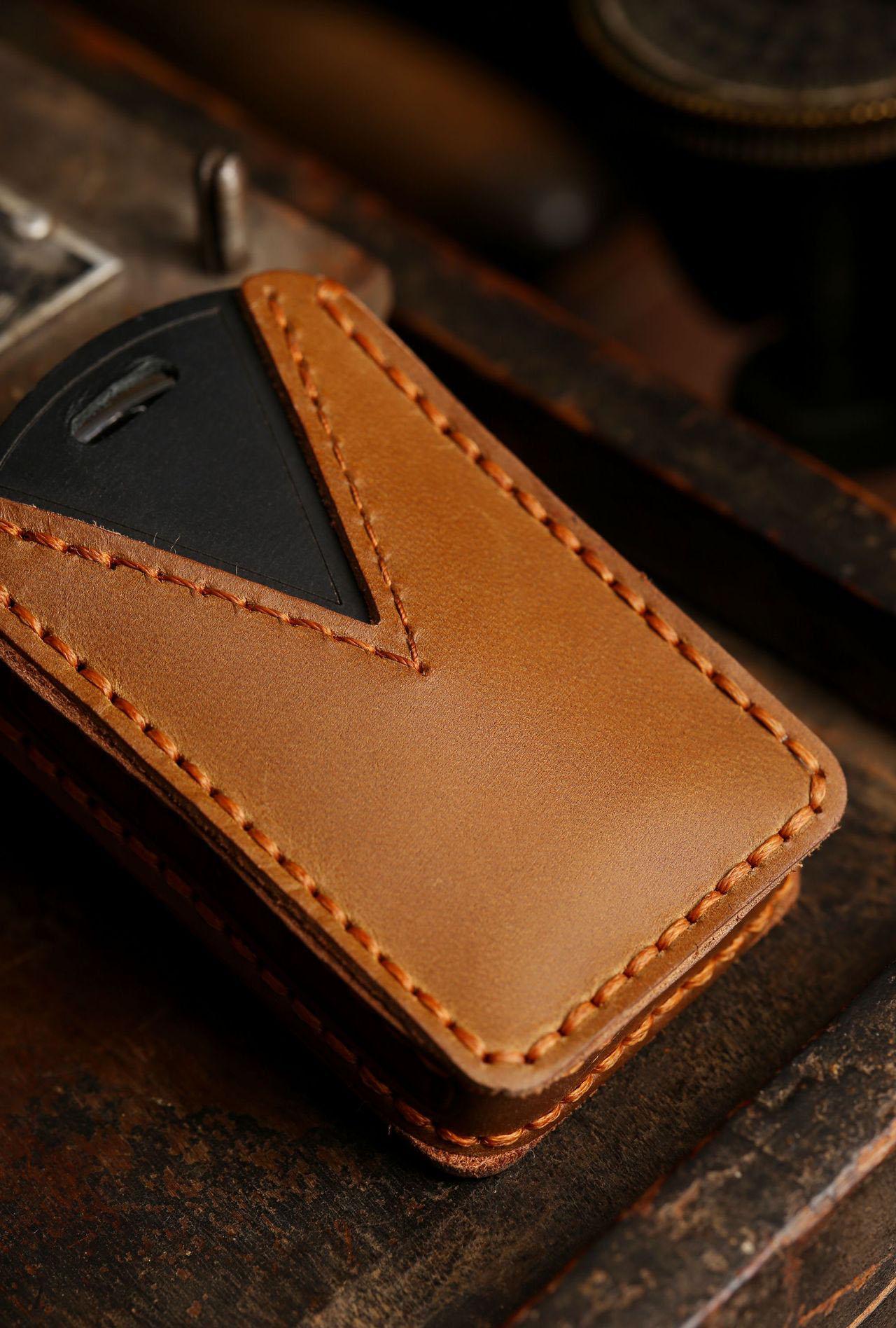 Suitable for Volvo Leather Key Cover XC60 XC90 S90 Pure Handmade Key ...