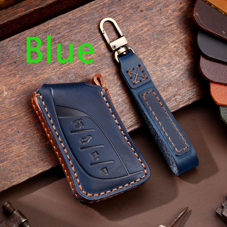 Suitable for Lexus Leather Key Fob Cover ES200 ES300H Key Cover 3 ...
