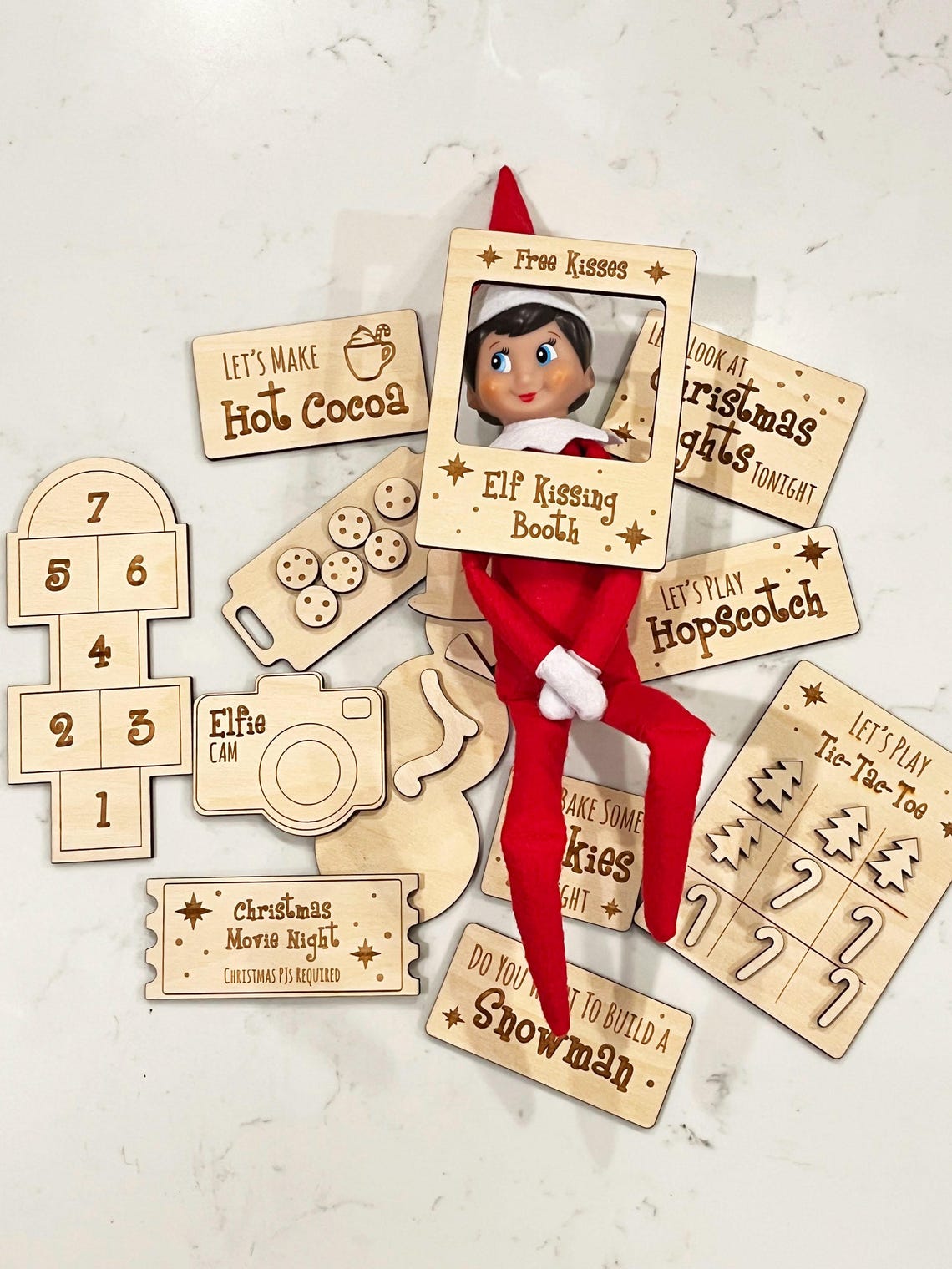 Elf Prop Kit Elf Kit Props for Christmas Elf Fun Traditions Fun Prop ...