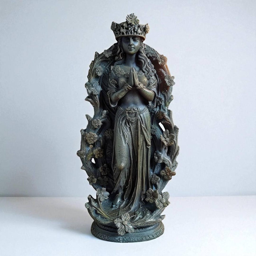 Eir Norse Goddess Eir Goddess Figure Eir Wood Statue Norse Pantheon Eir ...