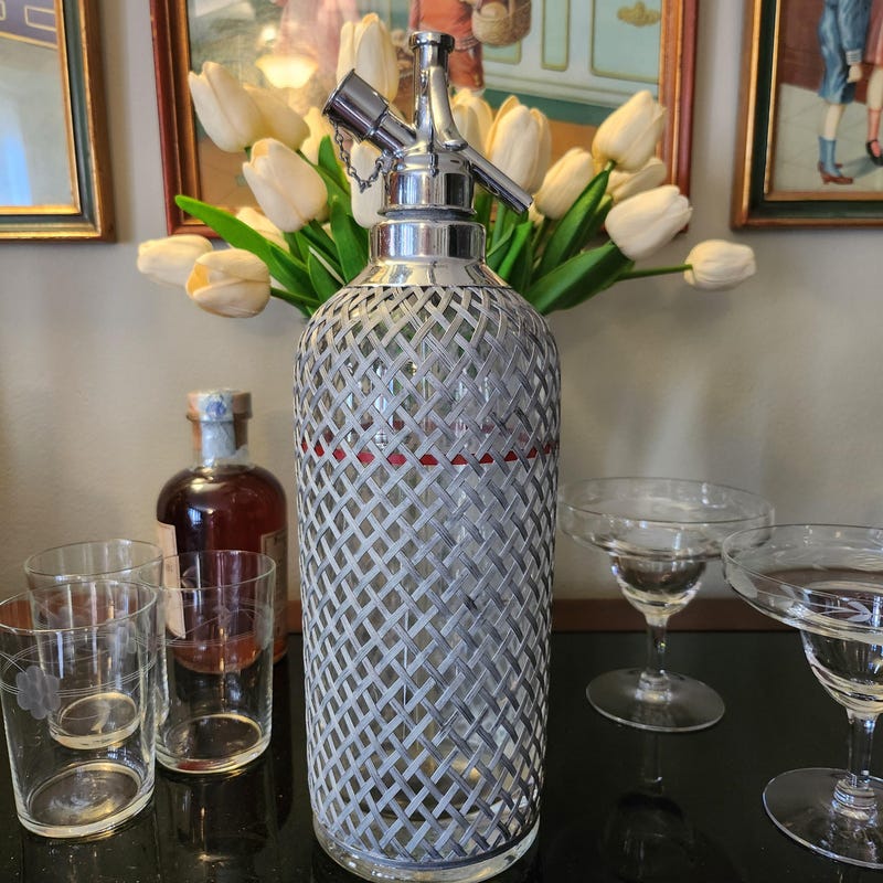 Soda Siphon Seltzer Bottle - Etsy