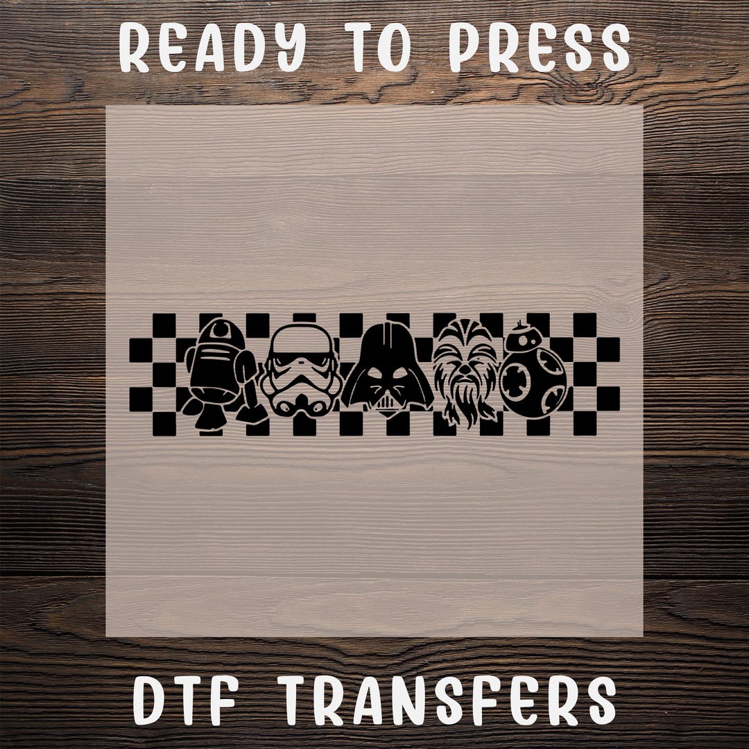 Star Wars Darth Vader DTF Transfer, Stormtrooper Dtf, Disney Star Wars ...