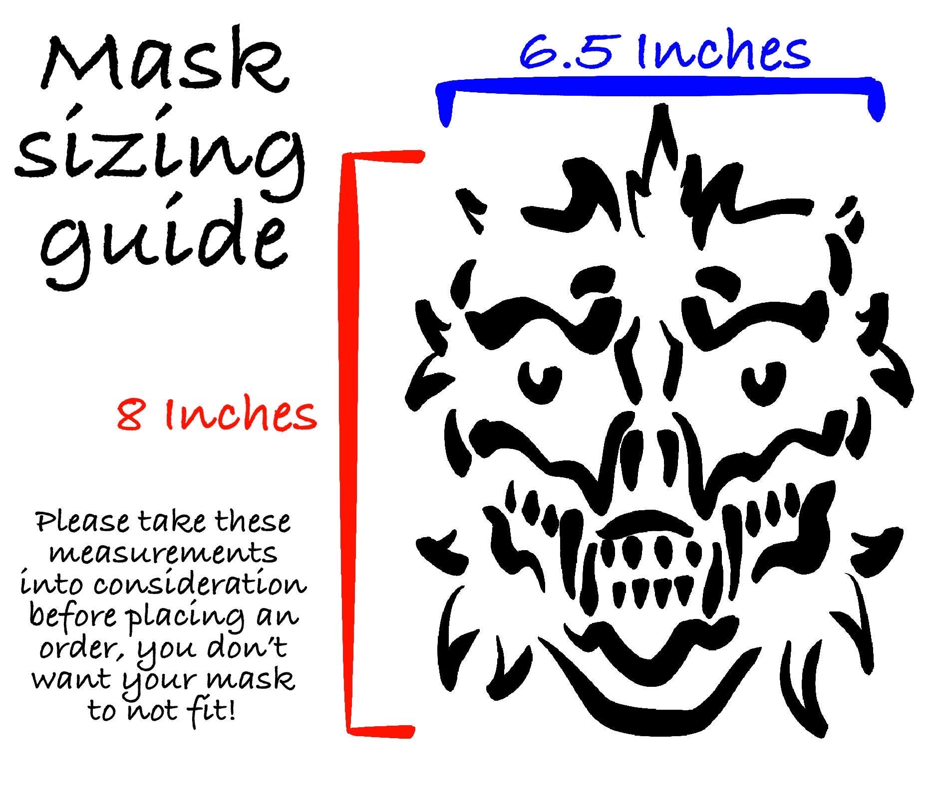 Moving Jaw Monster Mask - Fanged Horror - Etsy