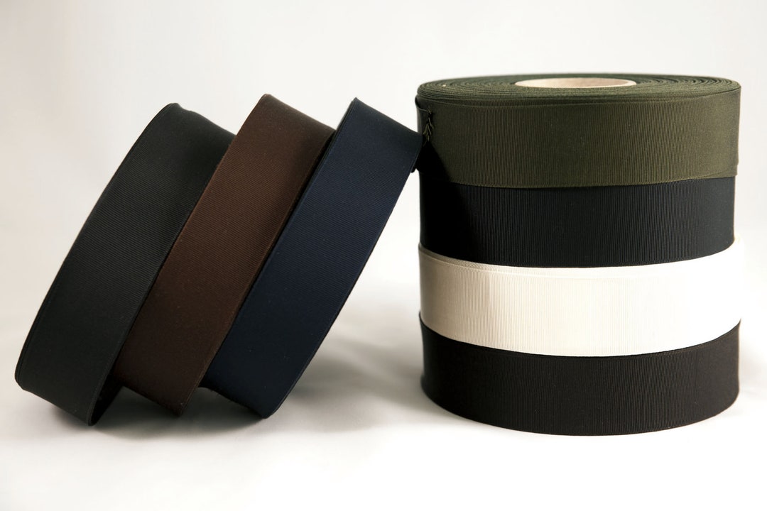 Galloon Hat Ribbon Various Widths - Dark Brown - Etsy