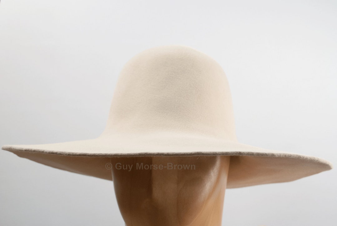 Men's Weight Fur Felt Capeline Hat Body - Brown Cream - Etsy