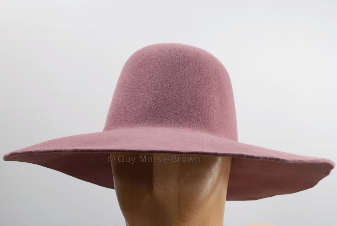 Men's Weight Fur Felt Capeline Hat Body - Dusty Pink - Etsy