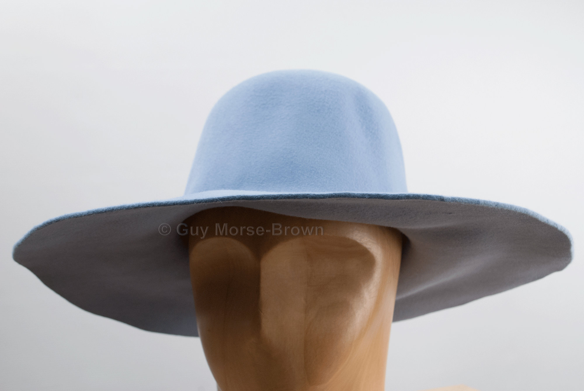 Men's Weight Fur Felt Capeline Hat Body Powder Blue - Etsy
