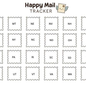 Happy Mail Swap Tracker - Etsy