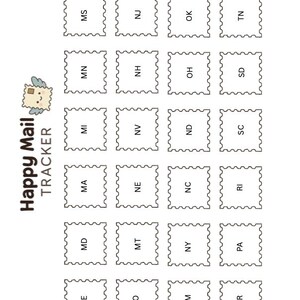 Happy Mail Swap Tracker - Etsy