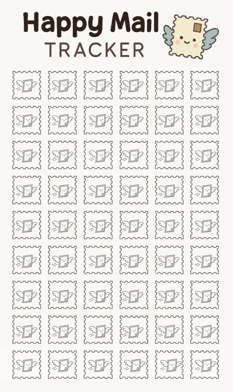 Happy Mail Swap Tracker - Etsy