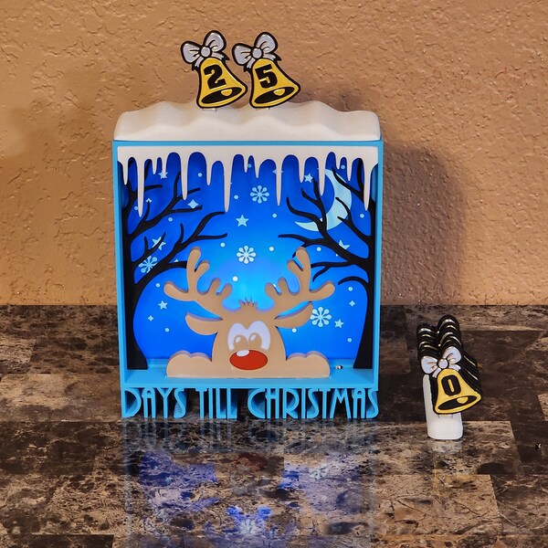 Christmas Countdown Calendar - Etsy