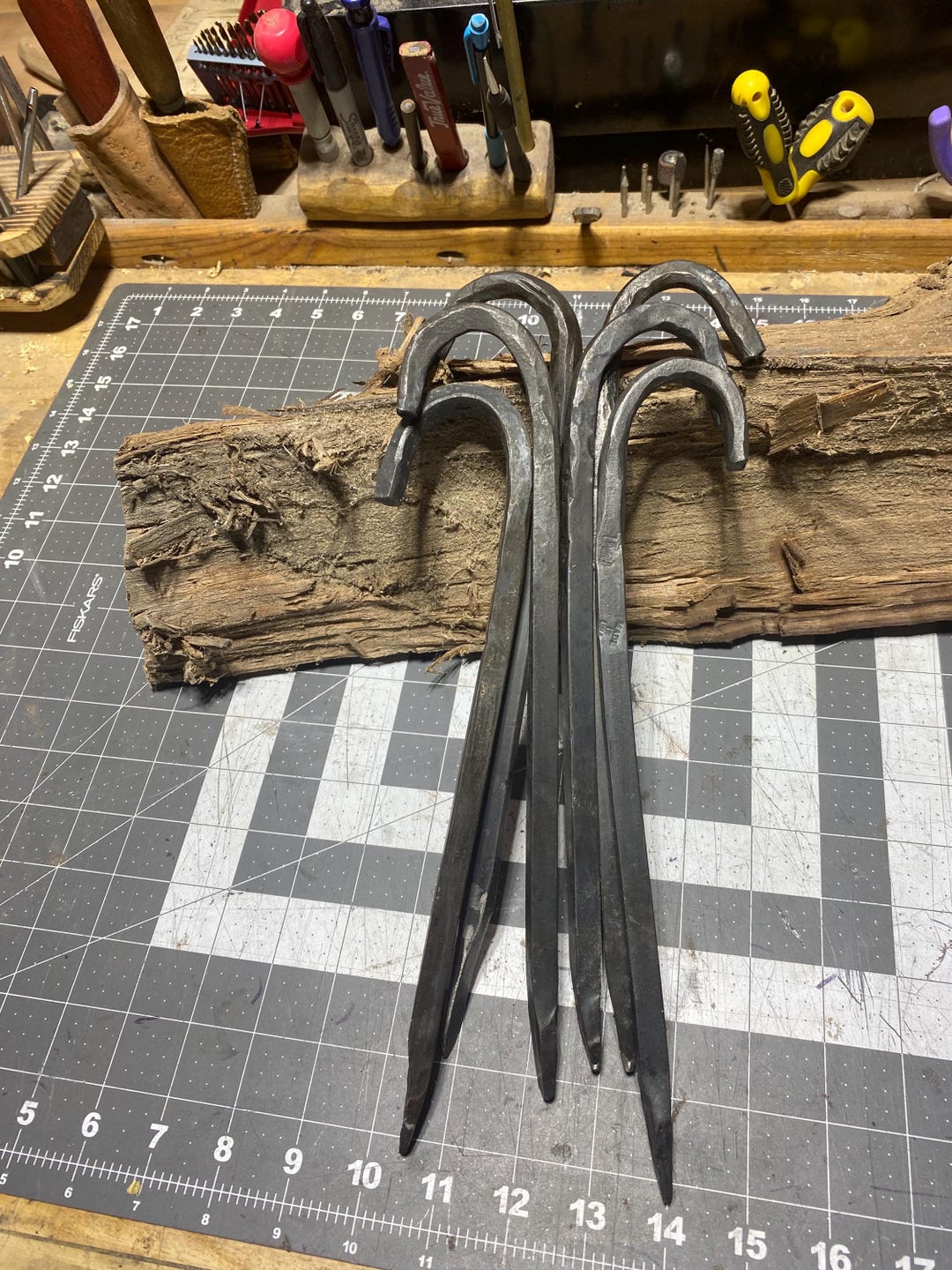 Heavy Duty Tent Stakes Hand Forged in the USA - Etsy