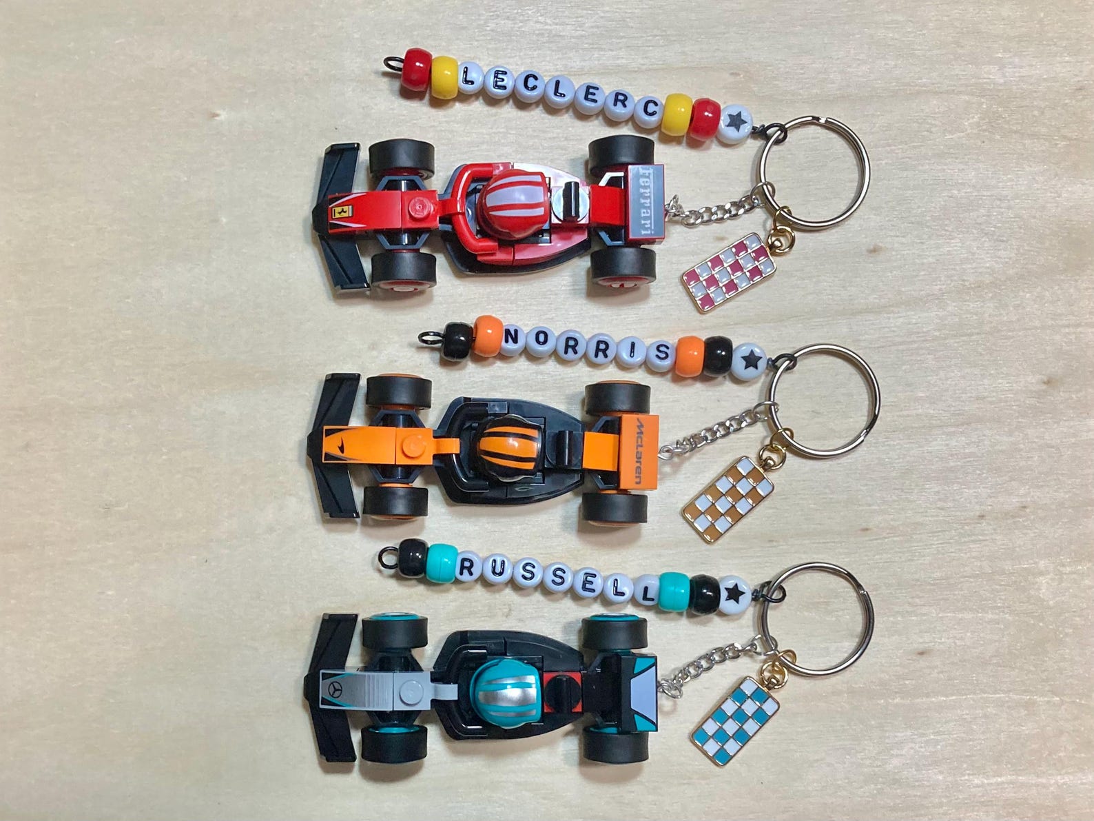 F1 Lego Car Keychain - Etsy