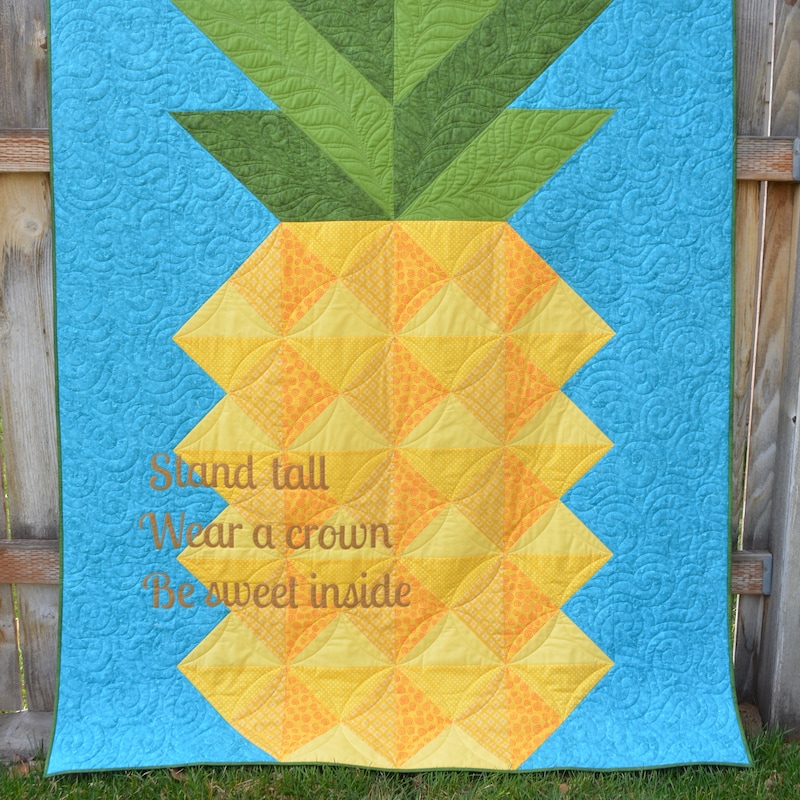 Pineapple Quilt - Etsy