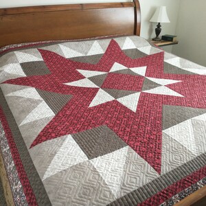 A Soldier's Star / Barn Star Quilt Pattern - Etsy