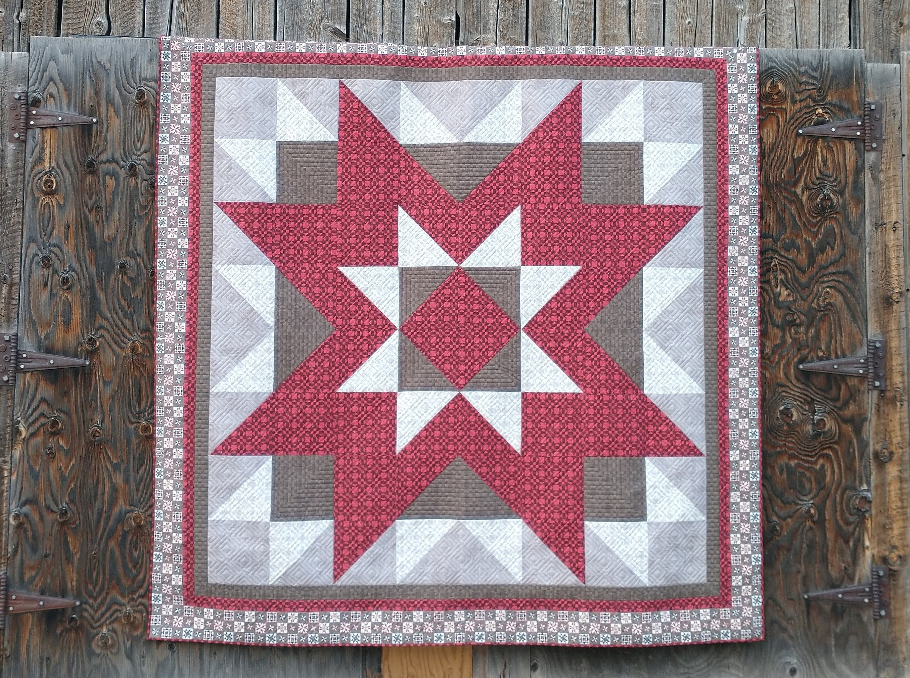 Army Star Quilt Pattern A Finish! | KatyQuilts