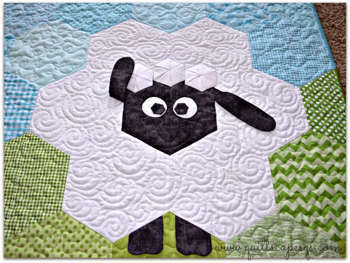 Sheep Shape Quilt Pattern - Baby - Child - Etsy