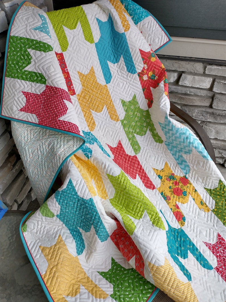 Cat Nap DIGITAL Quilt Pattern - Etsy