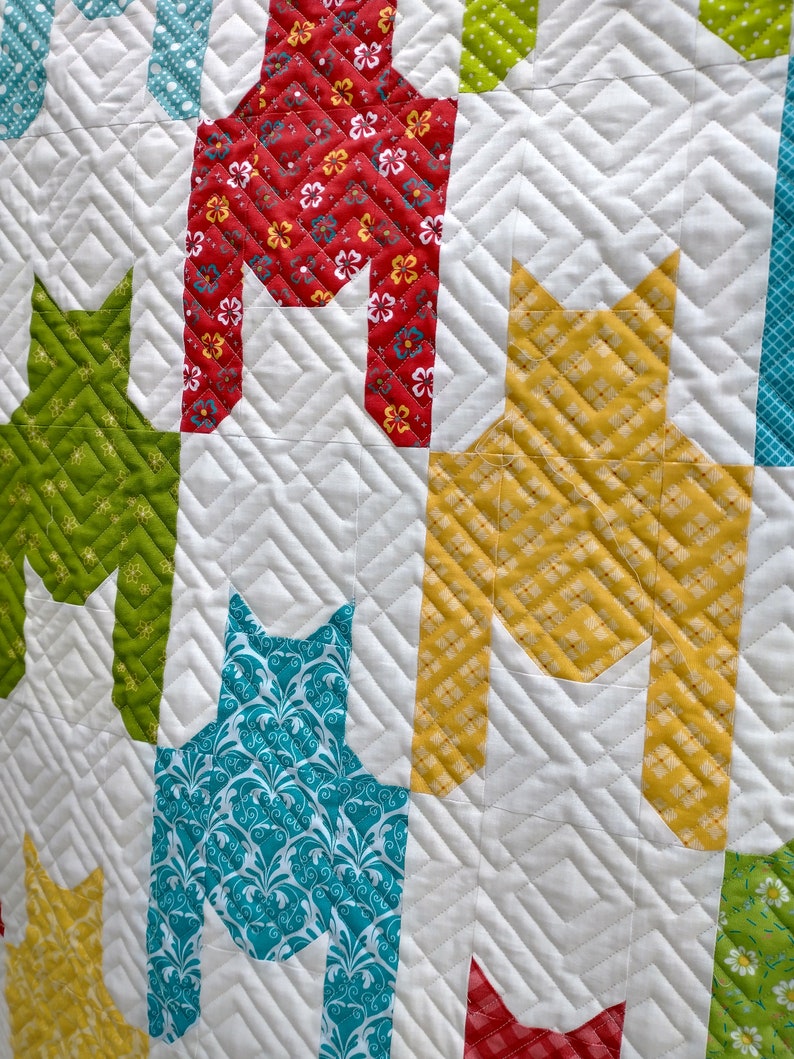 Cat Nap DIGITAL Quilt Pattern - Etsy
