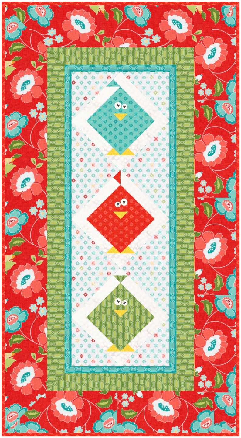 Hen Party Chicklets DIGITAL Quilt Pattern - Etsy
