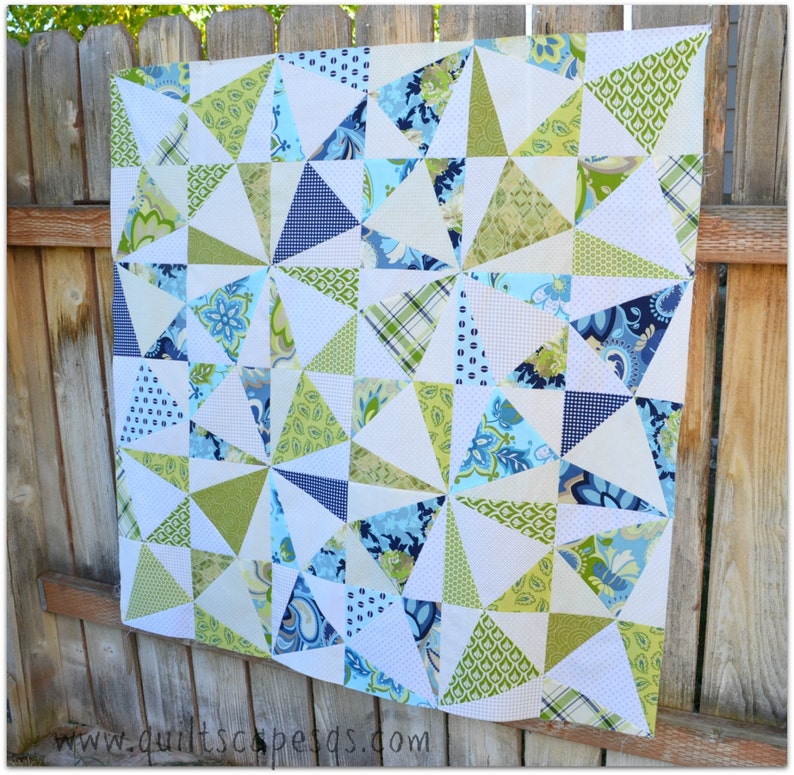 Zircon Crystals Quilt Pattern | Etsy