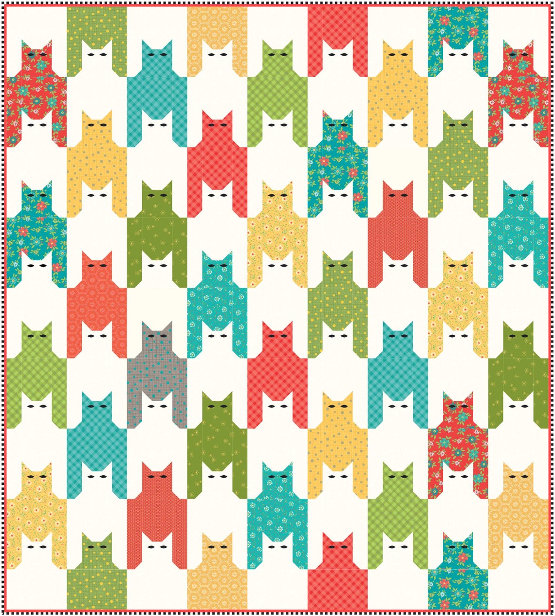 Cat Nap DIGITAL Quilt Pattern | Etsy