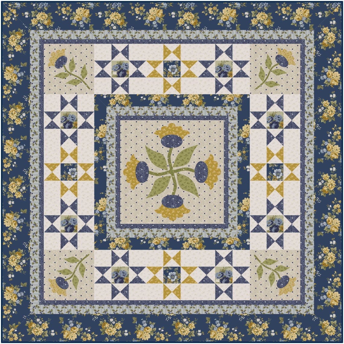 Vivienne Quilt Pattern - Etsy