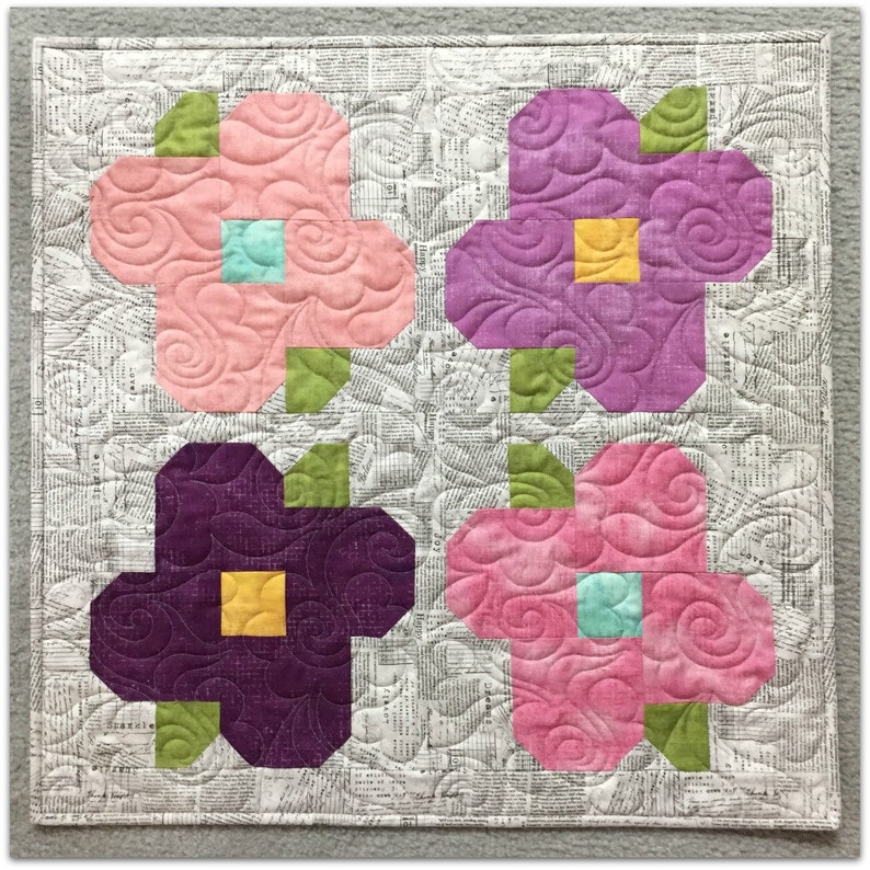 Bloomin' Posies Quilt Pattern | Etsy