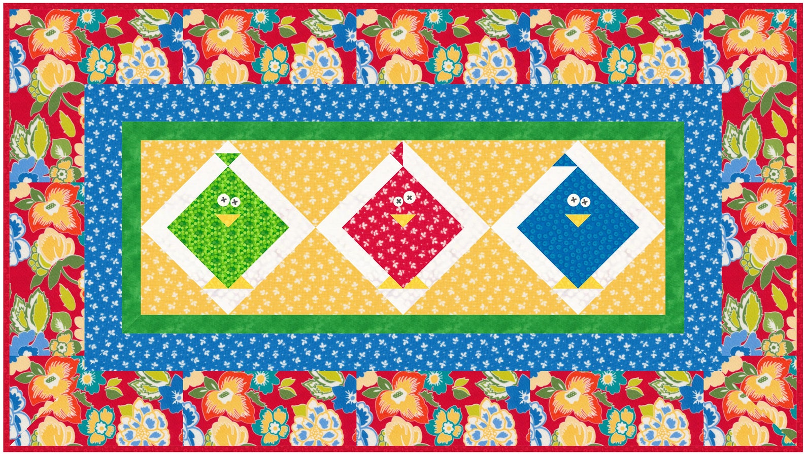 Hen Party Chicklets DIGITAL Quilt Pattern - Etsy