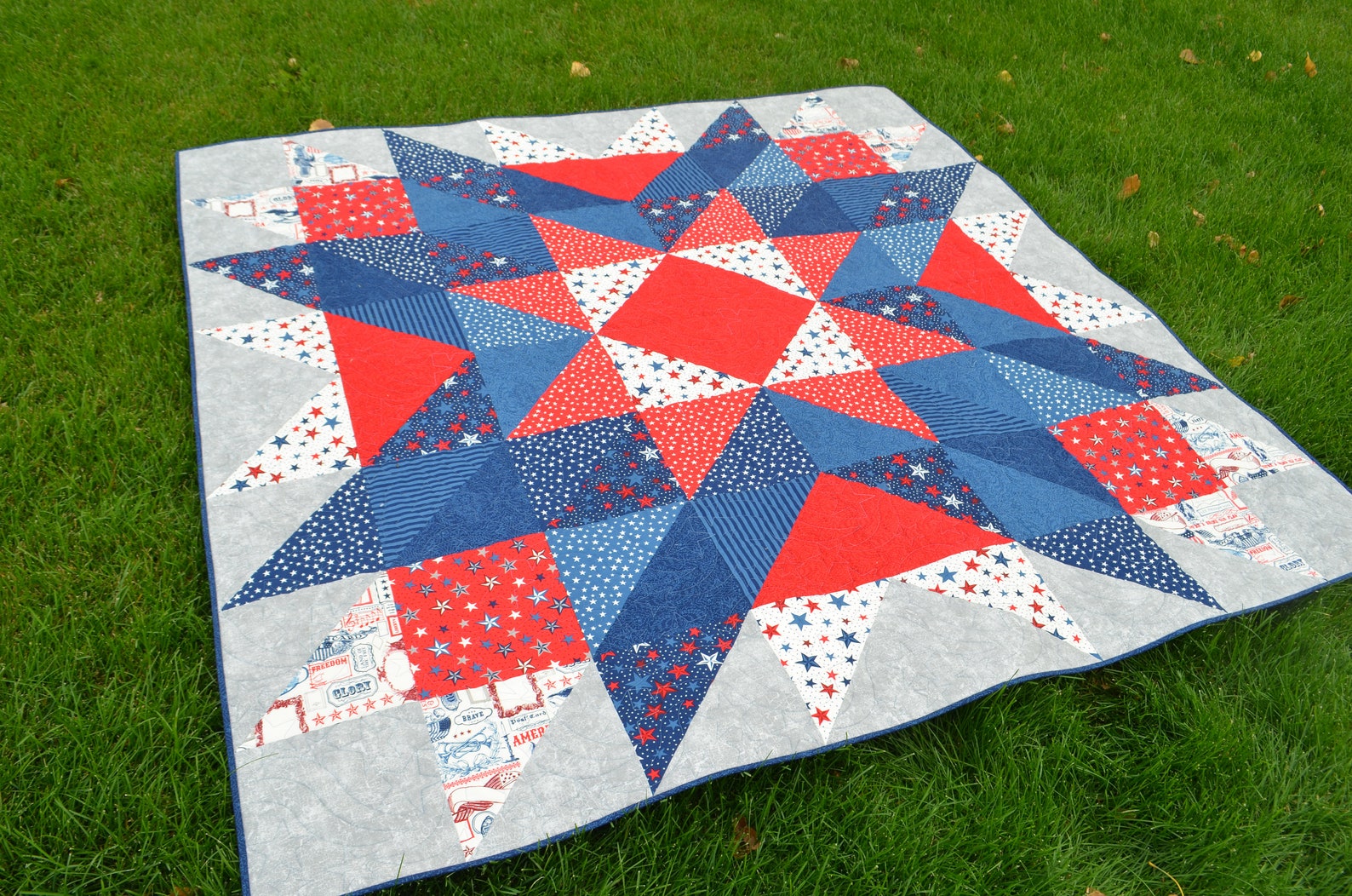 A Soldier's Star DIGITAL Quilt Pattern - Etsy Canada
