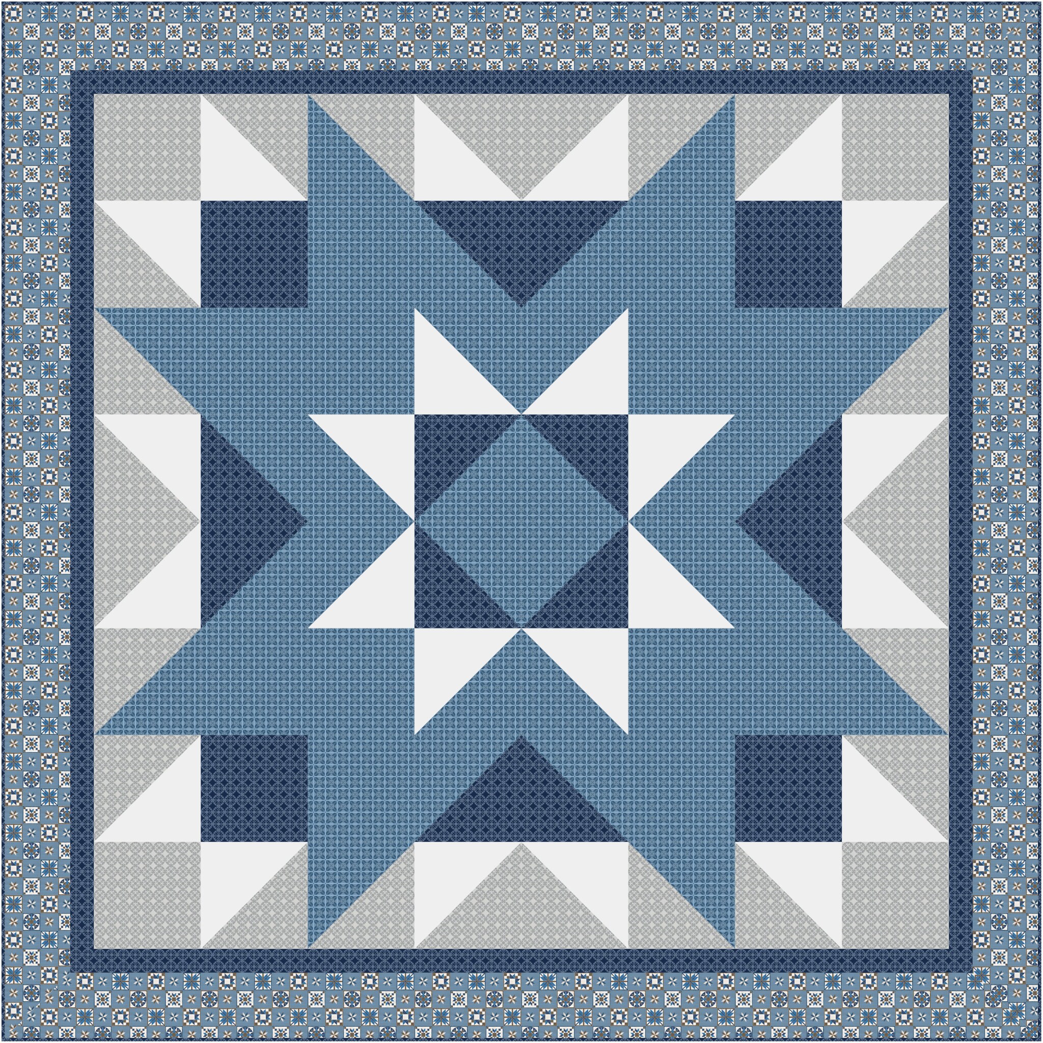 A Soldier's Star DIGITAL Quilt Pattern - Etsy Canada