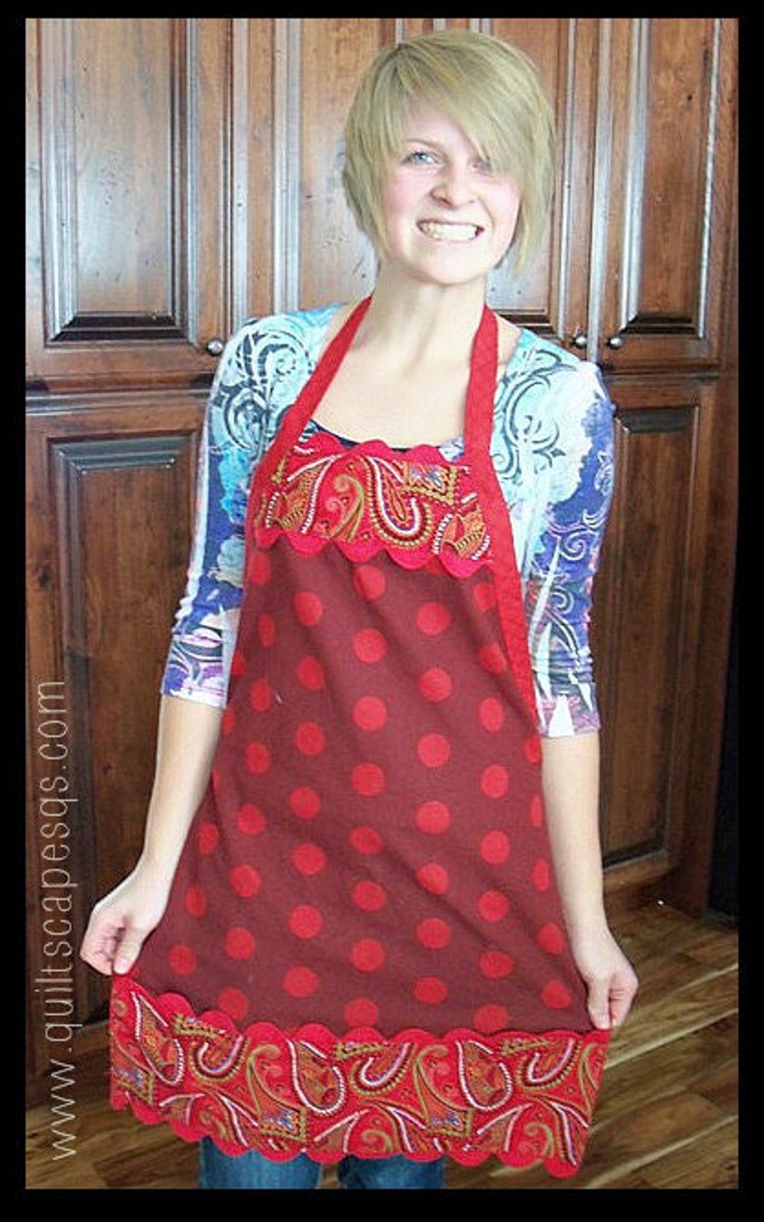 Dishtowel Apron Pattern - Etsy