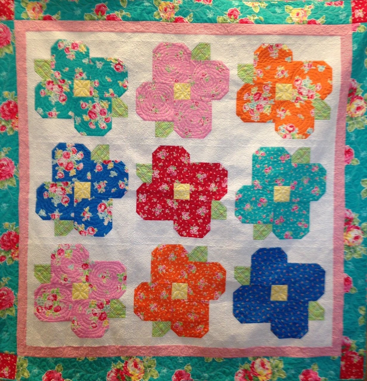 Bloomin' Posies Quilt Pattern - Etsy
