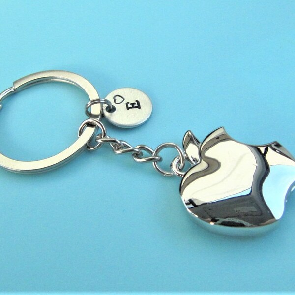Apple Key Ring - Etsy