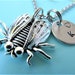 Fly Charm Necklace Fly Insect Necklace Fly Jewelry Insect - Etsy