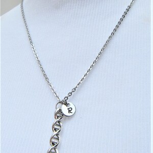 DNA Necklace, Friendship Necklace, Double Helix Necklace, DNA Jewelry ...