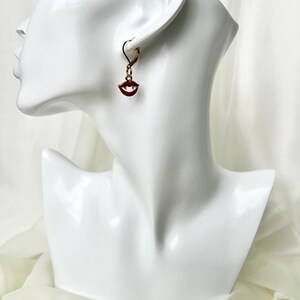 Halloween Vampire Lips Earrings, Halloween Lips Earrings, Halloween ...