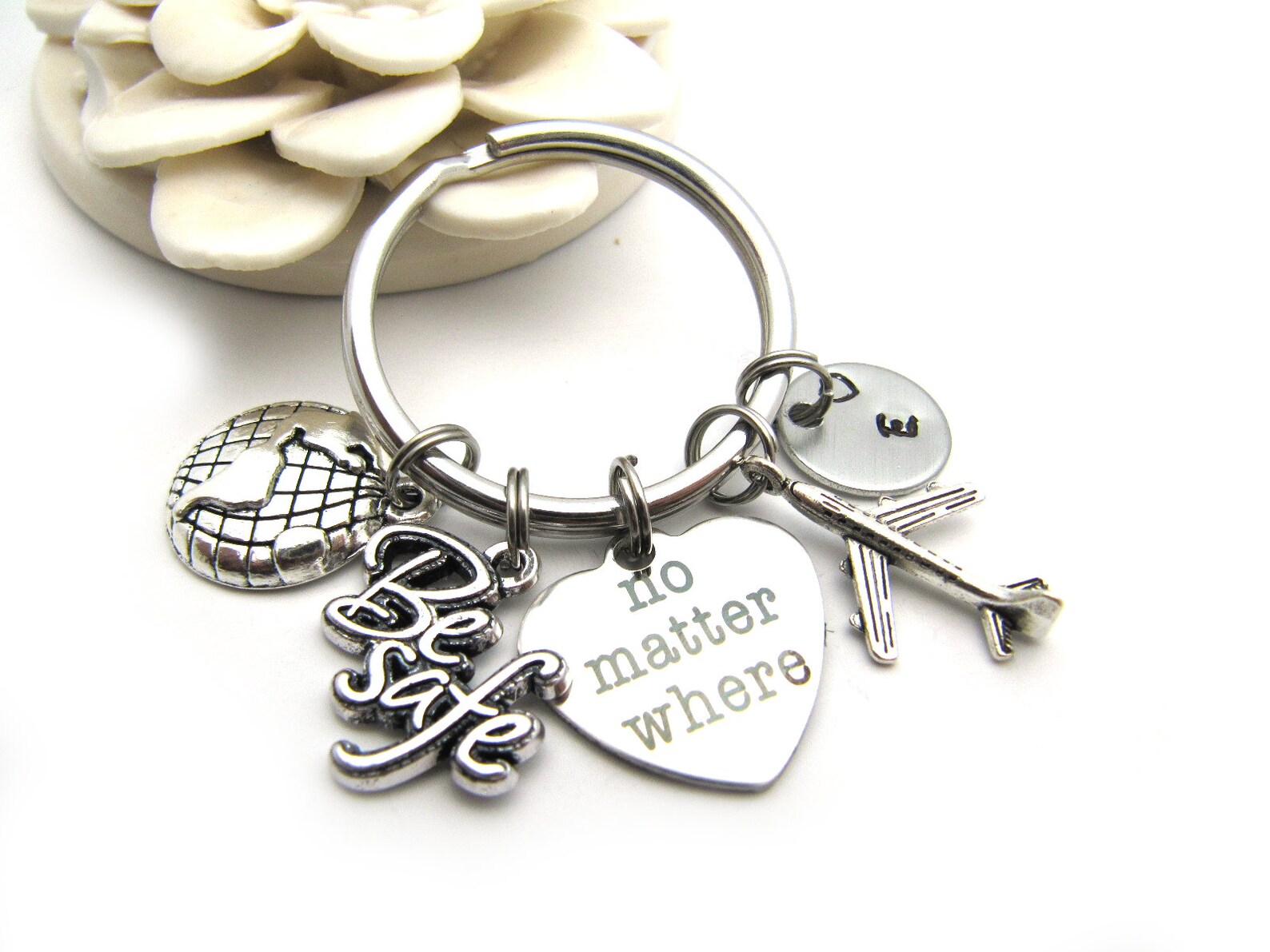 Be Safe Keychain, No Matter Where Keychain, No Matter Where Gift ...