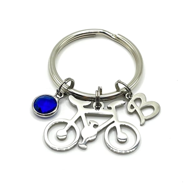 Bicycle Keychain - Etsy