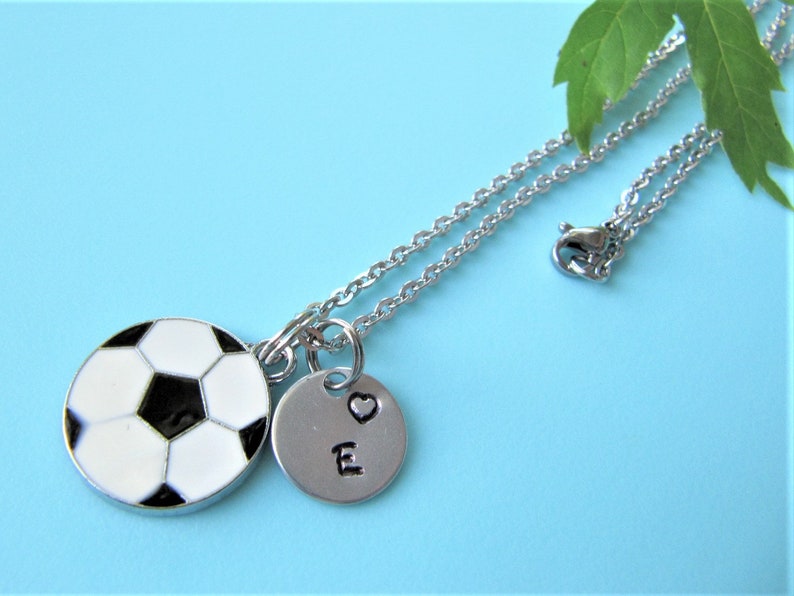 Soccer Necklace Soccer Jewelry Soccer Player Gift Soccer - Etsy