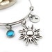 Personalized Sun Bracelet Sun Jewelry Sun Lover Gift Sun - Etsy
